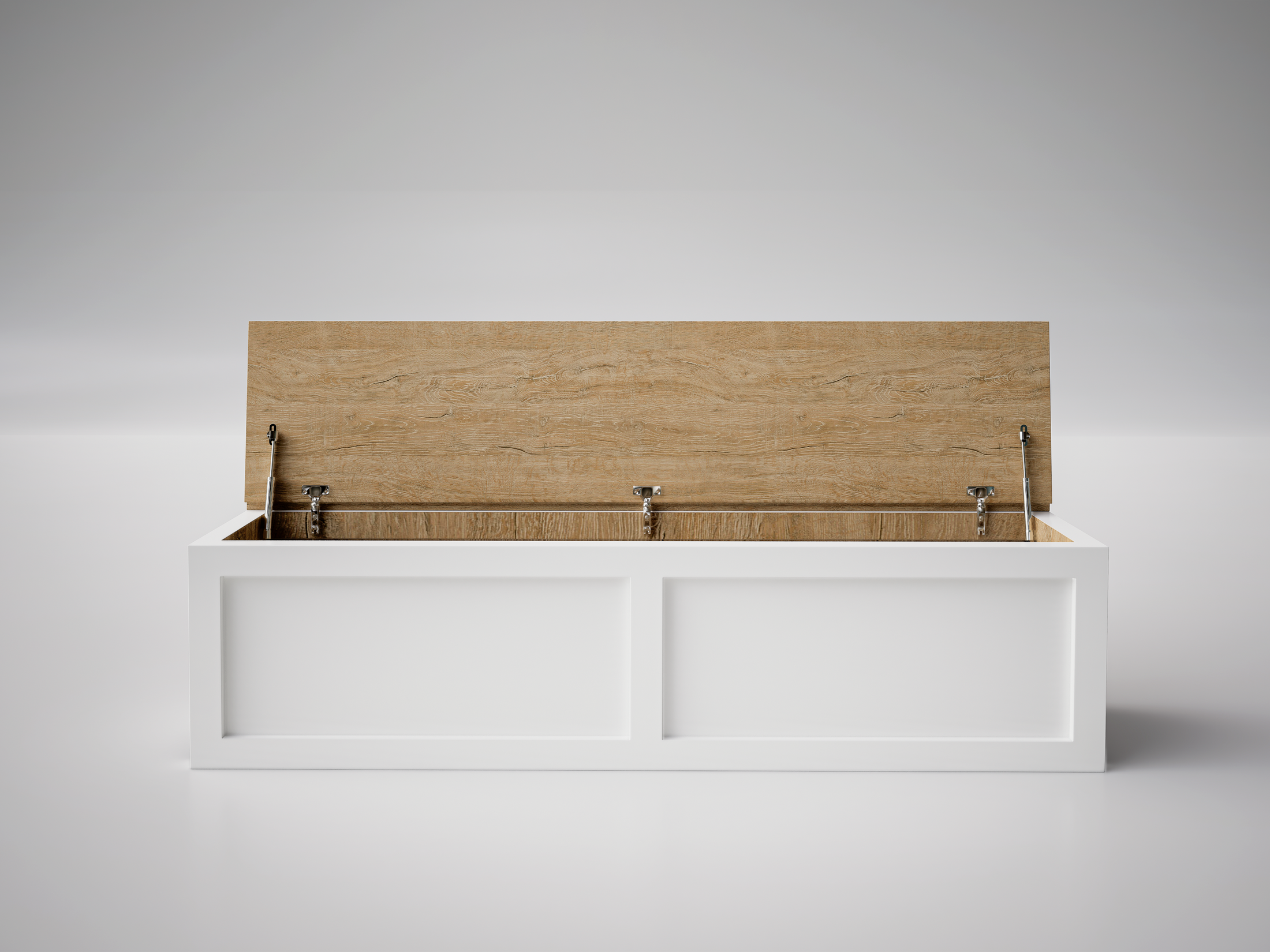 Storage Bench with Seat | Custom Shaker Straight Bench | MyCornerBench