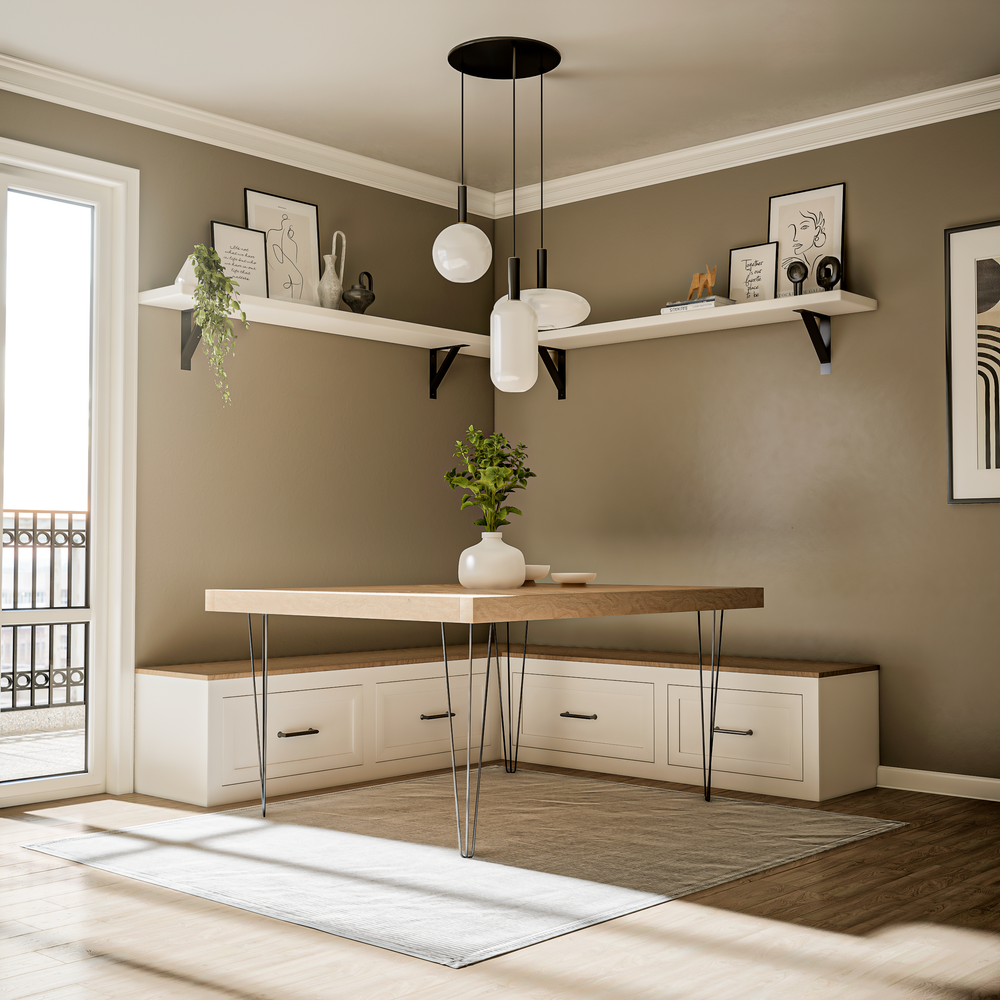 Custom Corner Benches with Storage | USA Made | MyCornerBench
