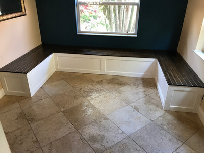 U-Shape Corner Bench | Traditional Style | Made in USA