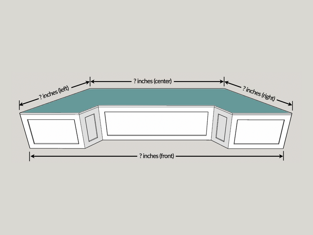 Custom Window Seat with Storage | Bay Window Bench | MyCornerBench